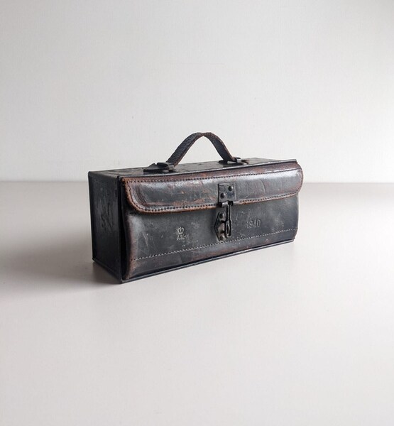 Ww2 Raf Air Ministry Important Documents Metal & Leather Case, 1940 ...