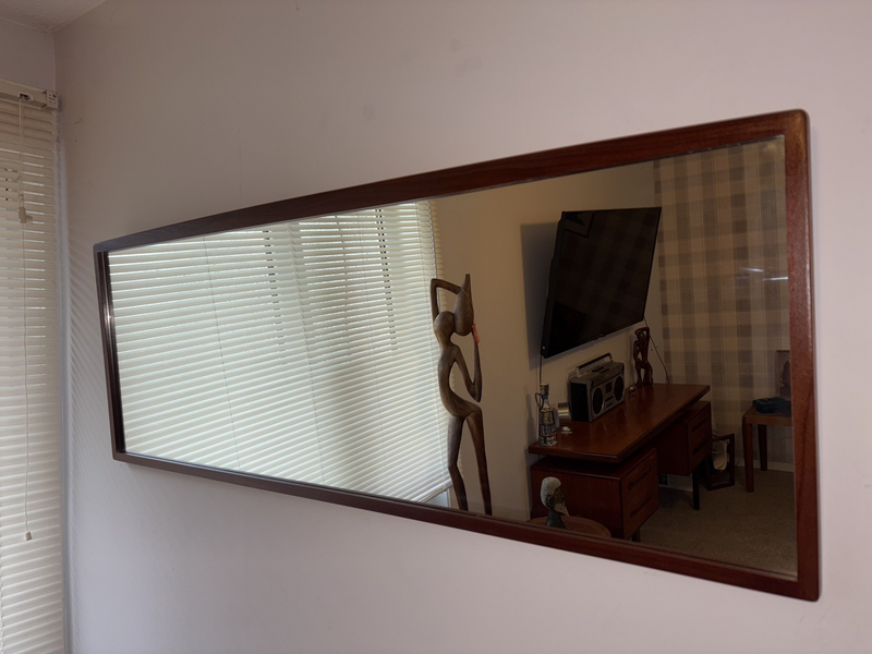 G Plan Fresco Afromasic Teak Mirror Mcm Danish Style Retro Vintage | G ...