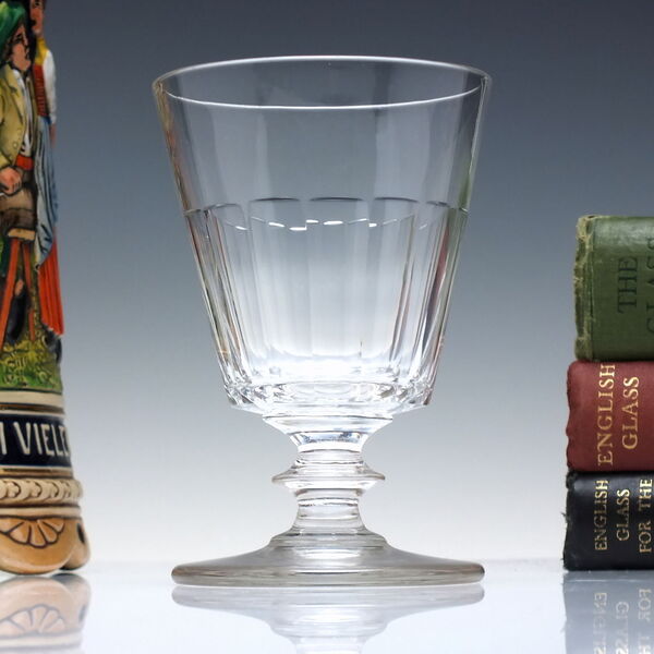 Georgian Flute Cut Bucket Bowl Glass Rummer C1830 | Vinterior