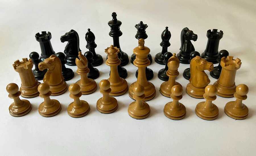 Genuine Jaques Chess Set C1880. | Vinterior