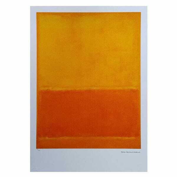 1980s Original Gorgeous Mark Rothko Limited Edition Lithograph | Vinterior