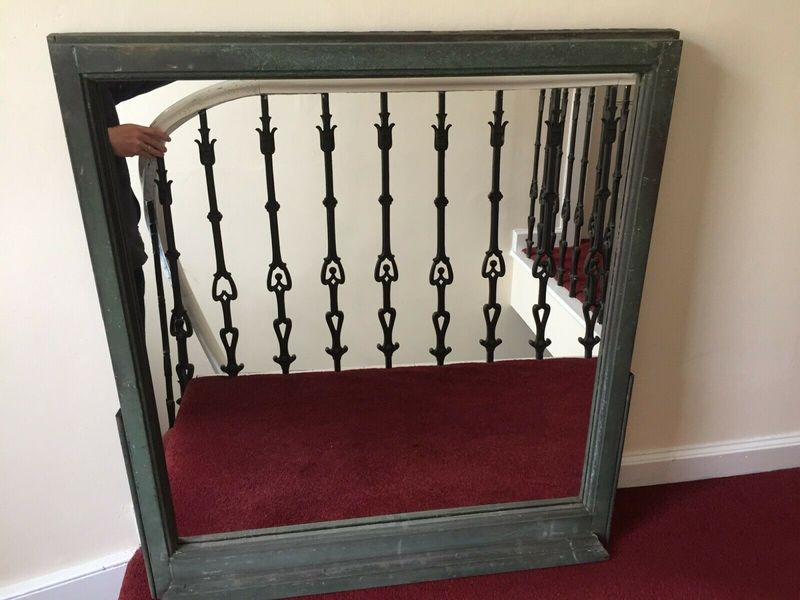 Antique Copper Wrapped Window Frame Mirrors From A New York City ...