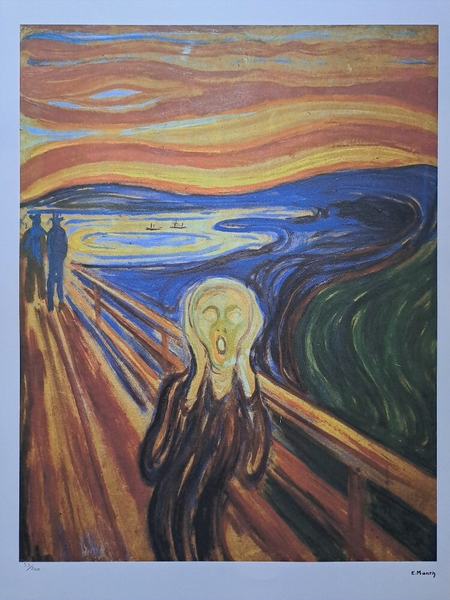 Edward Munch Signed The Scream Certificate | Edvard Munch | Vinterior