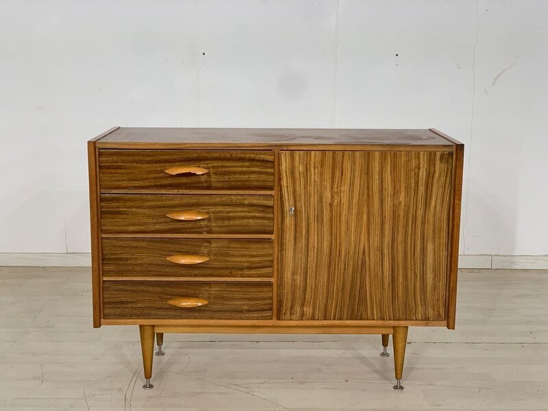 Vintage German Sideboard In Walnut | Vinterior