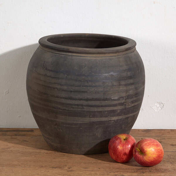 Antique Gray Vase (C.1900) #8 | Vinterior