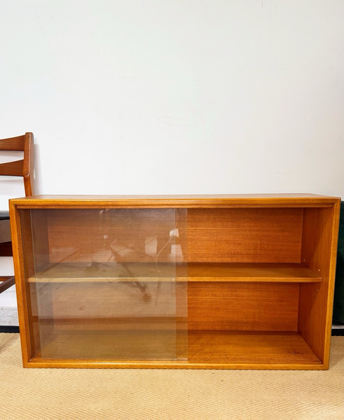 Mid Century Retro Vintage Teak Wall Unit Cabinet By Herbert E Gibbs ...