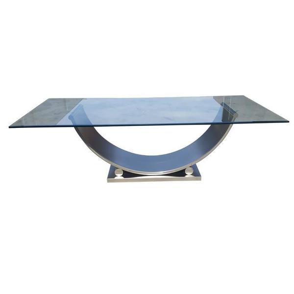Belgo Chrome Dining Table, Mid Century Modern | Belgo Chrome | Vinterior
