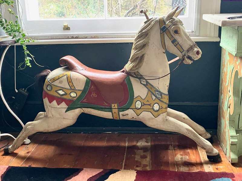 19th Century Carousel Horse Made By Friedrich Heyn Of Germany | Vinterior