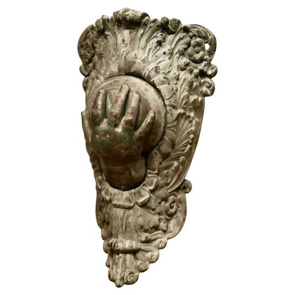 French Bronze Billiard Ball Corner Pocket | Vinterior