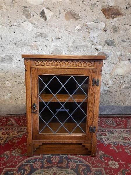 Solid Oak Bedside Cabinet Bedside Table Side Table. 0383 | Vinterior