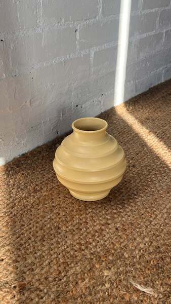 Art Deco Moonstone Vase, 1930s | Vinterior