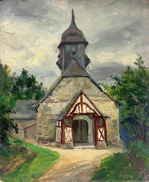 Regine Davidhistoric Stone Chapel With Unique Timber Framed Entrance ...