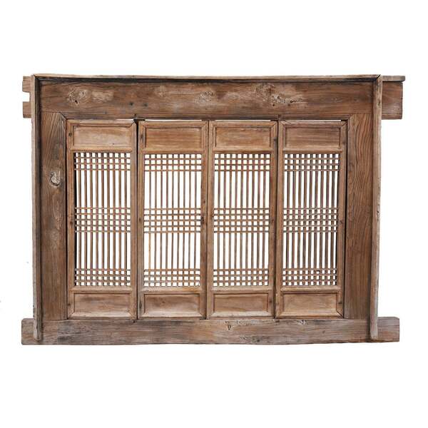 Old Yumu Window Shutter & Frame (Set Of 4) 19th Century | Vinterior