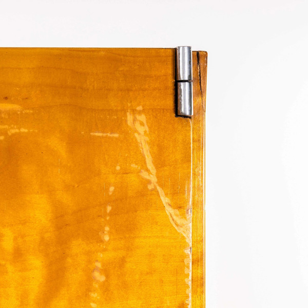 1960’s Good Sized Mid Century White Door Shelved Wardrobe – Up Zavody ...