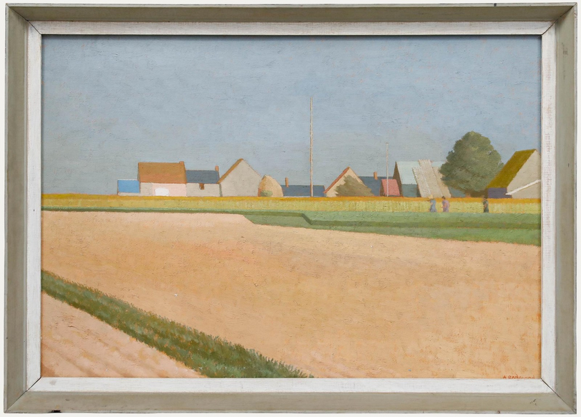 Aingelda Redmond (B.1927) 20th Century Oil, Morenneville | Vinterior