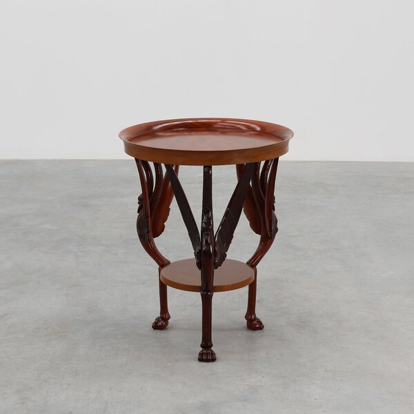 French Empire Side Table In Carved Wood, 1850 | Vinterior