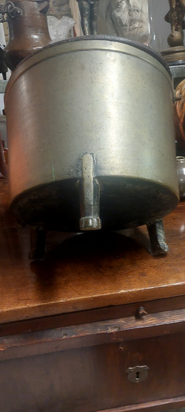 Antique 19th Century Bronze Washing Cauldron Very Heavy | Vinterior