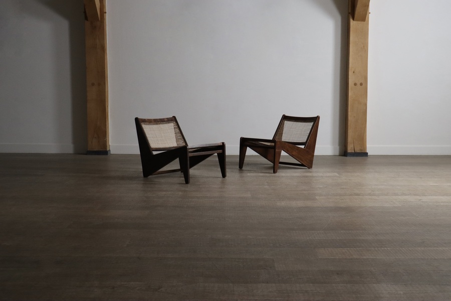 Pierre Jeanneret Kangaroo Chairs Pj Si 59, India, 1955 | Pierre ...