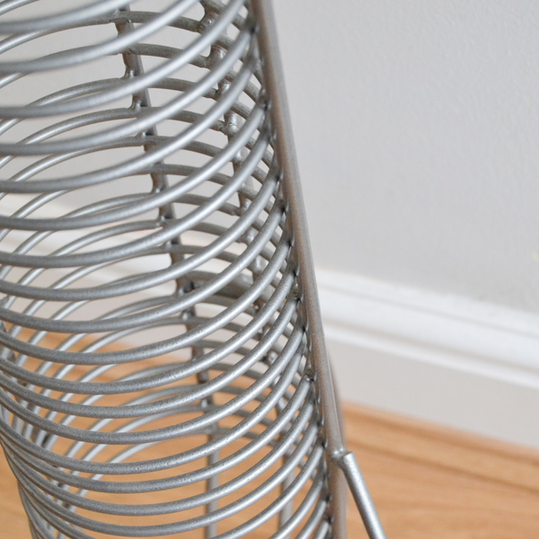 Vintage Rocket Shaped Cd Rack, 90's Chrome Wire Metal Cd Rack 30 Cds ...