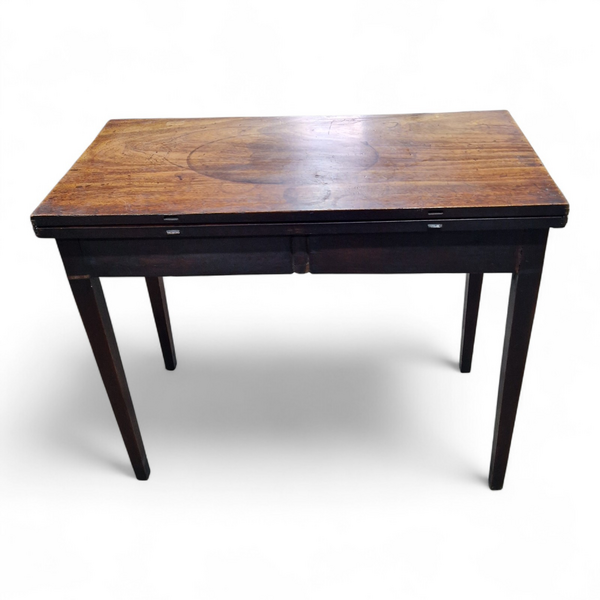 Victorian Mahogany Console Table / Side Tea Table / Turn Over Top ...