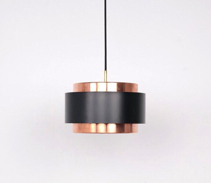 Saturn Pendant In Copper By Jo Hammerborg For Fog & Mørup, 1960s ...