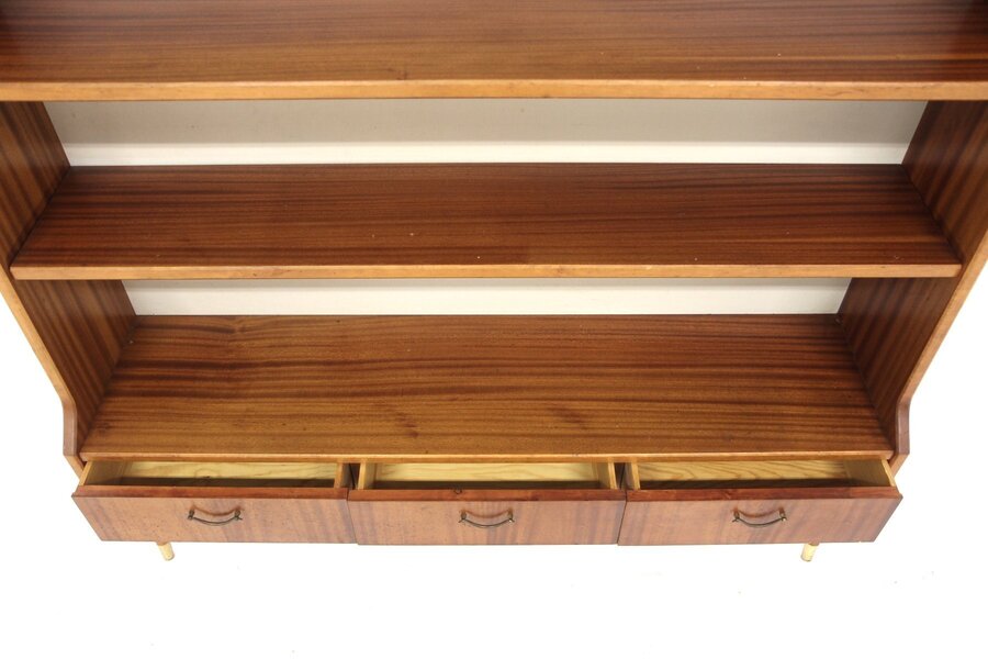 Mahogany Bookcase, Sweden, 1950s | Vinterior