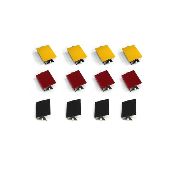 Mid Century Modern Charlotte Perriand Mod. Cp1 Red Metal Pair Of French ...