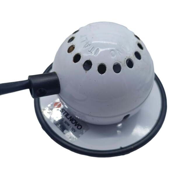 Piero Castiglioni And Gae Aulenti For Stilnovo Pair Of White Lamps ...