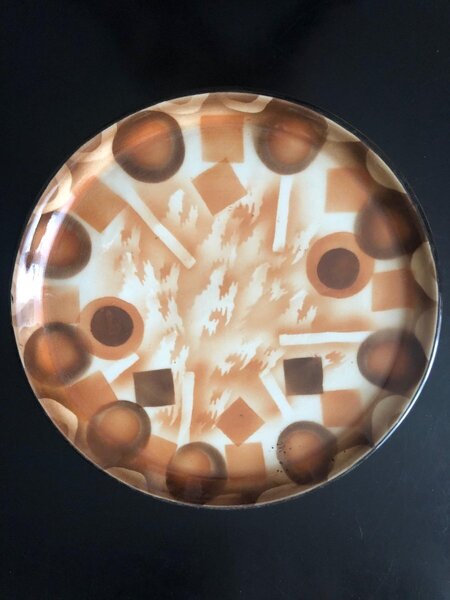 Art Deco Plate From Ditmar Urbach | Ditmar Urbach | Vinterior
