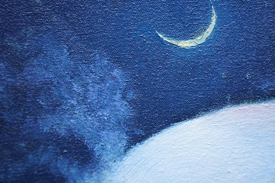 Glyn Morganmagic Mushroom In A Landscape Welsh Post Impressionist Art ...