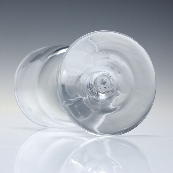 Pair Anglo Irish 18th Century Engraved Wine Glasses C1780 | Vinterior