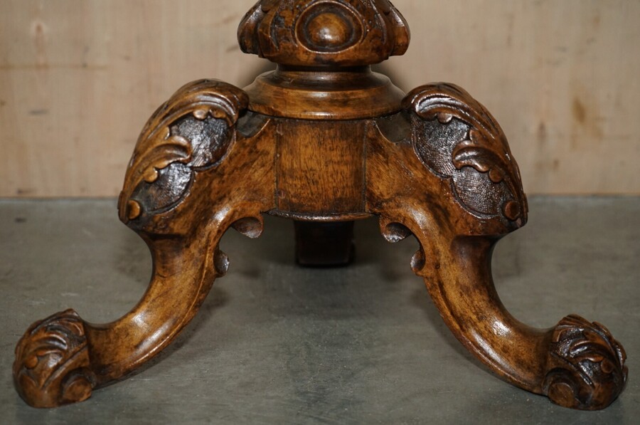 Antique Victorian 1880 Brown Leather Chesterfield Height Adjustable ...