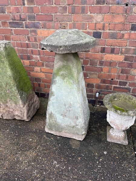 Stunning Large Antique Sandstone Staddle Stone, Reclaimed, Garden ...