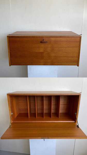 89cm Vinyl Lp Staples Ladderax Record Cabinet & 2 Bars (18a) | Vinterior