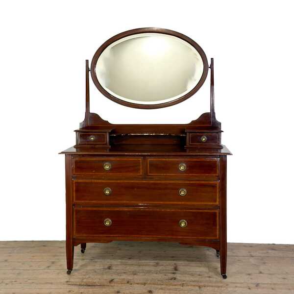 Antique Edwardian Mahogany Dressing Table | Dressing Room Furniture ...