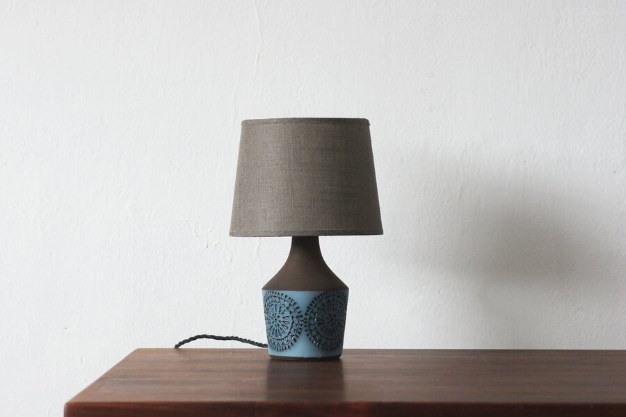 Ceramic Table Lamp From Alingsås Keramik, Sweden, 1960s | Vinterior