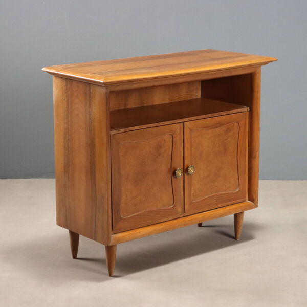 Vintage Small Cabinet Walnut Veneer Design 1950s | Vinterior