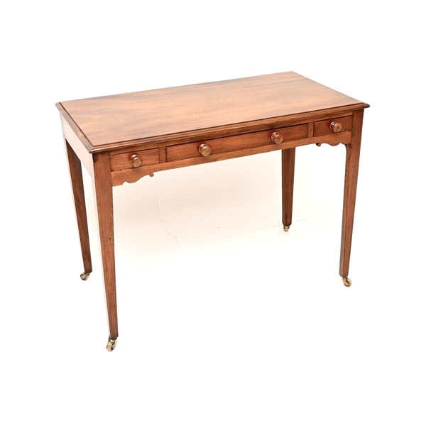 Antique Georgian Period Mahogany Writing / Games Table | Vinterior