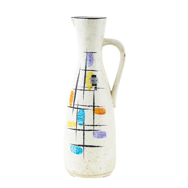 Ceramic Jug, German Design, 1960s, Manufactured By Jasba | Vinterior