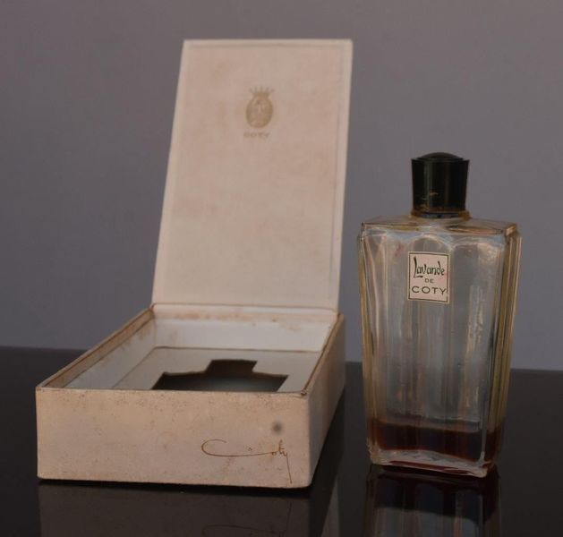 Antique Coty Lavender Box The Box And The Perfume, Chrome | Vinterior