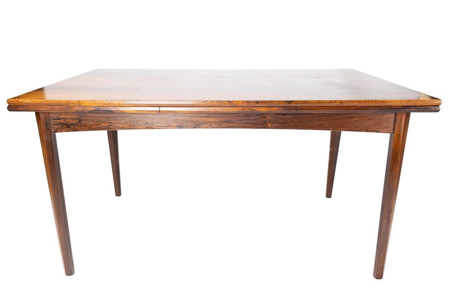 Dining Table In Rosewood With Extension Plates Of Danish Design From ...