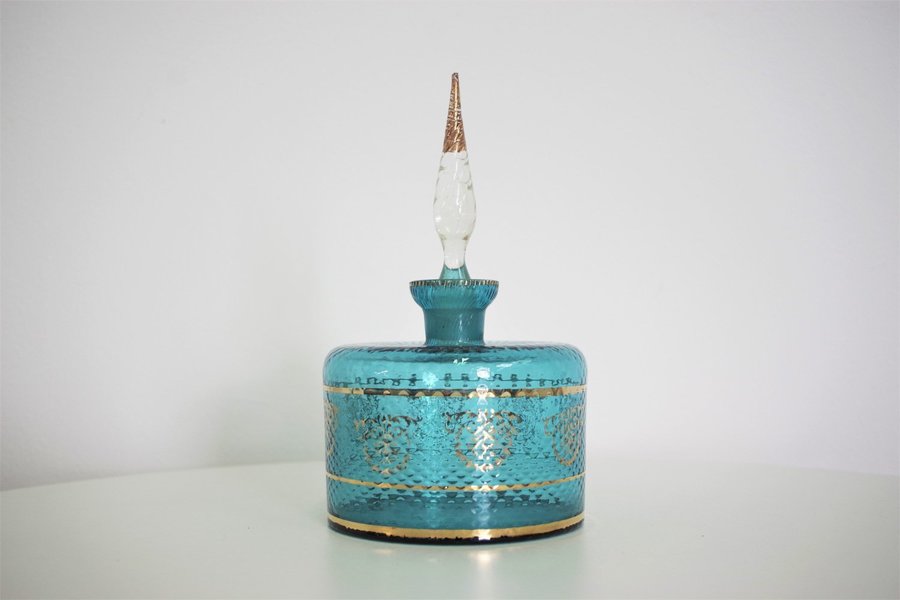 Postmodern Kitchenware | Vintage Cognac Vessel 1950s Glass | Vinterior