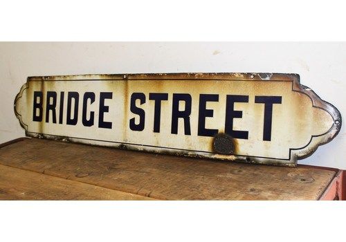 Vintage Road Signs | Old Metal Road Signs | 1950s 1960s 1970s Road ...