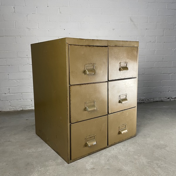 Steel 6 Drawer Filing Cabinet | Vinterior