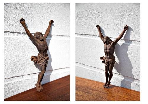 Beautiful Pre-loved Iron Sculpture | Vinterior