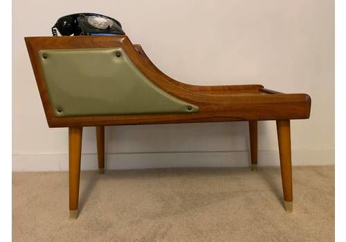 Mid Century Telephone Table | 50s 60s Vintage Mid Century Style ...