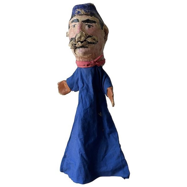 French 1920s Hand Puppet, Vintage | Vinterior
