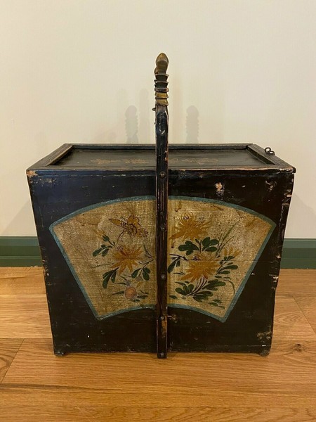 Painted Chinese Chest, Oriental | Vinterior