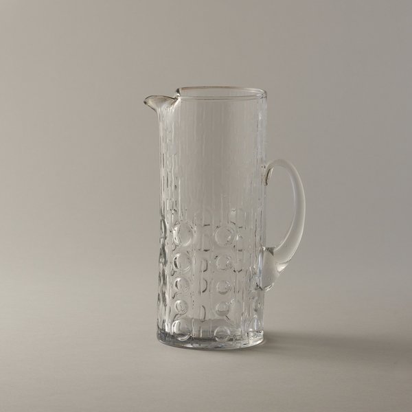 Clear Water Jug, 1950s, Vintage | Vinterior