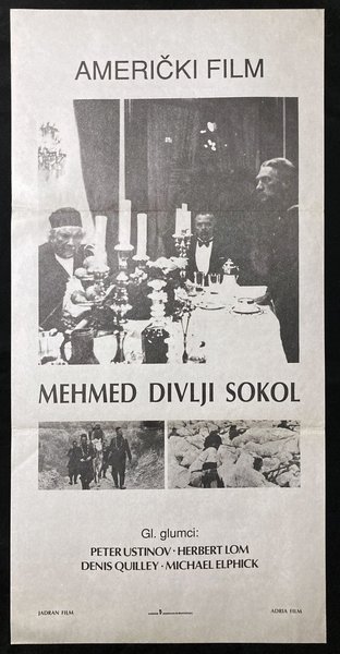 Original Movie Poster Memed My Hawk Peter Ustinov Herbert Lom 1984 ...